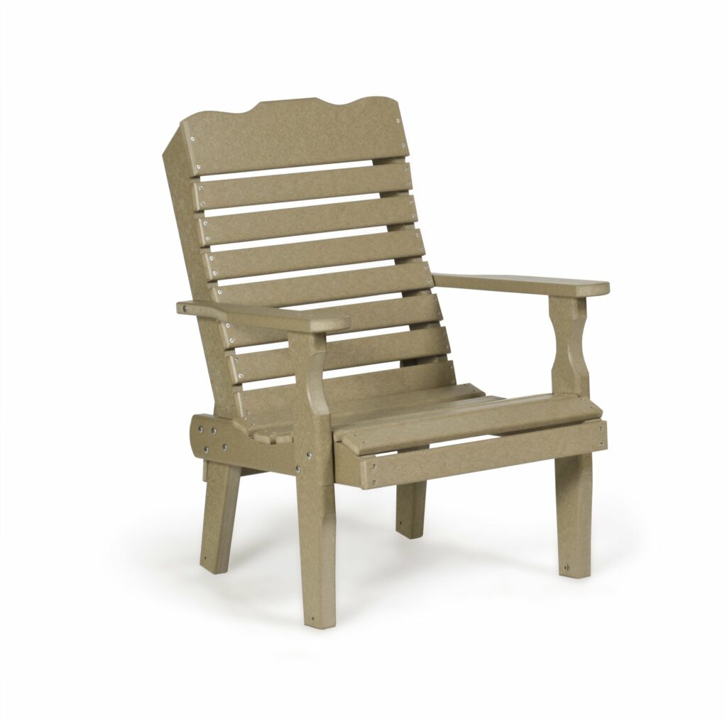 Leisure Lawns Curve Back Chair - Adirondack Furniture