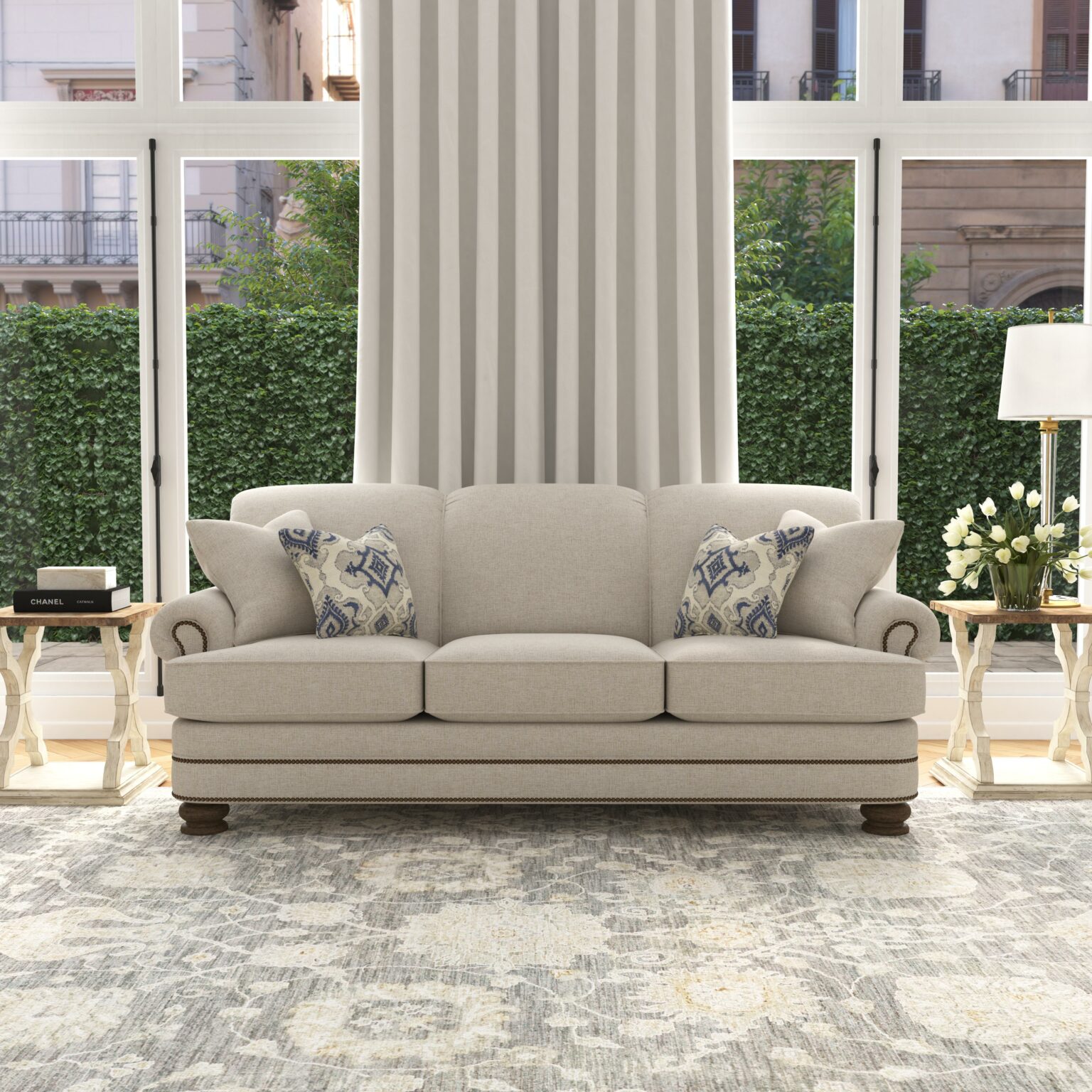 Flexsteel- Bay Bridge Sofa - Adirondack Furniture